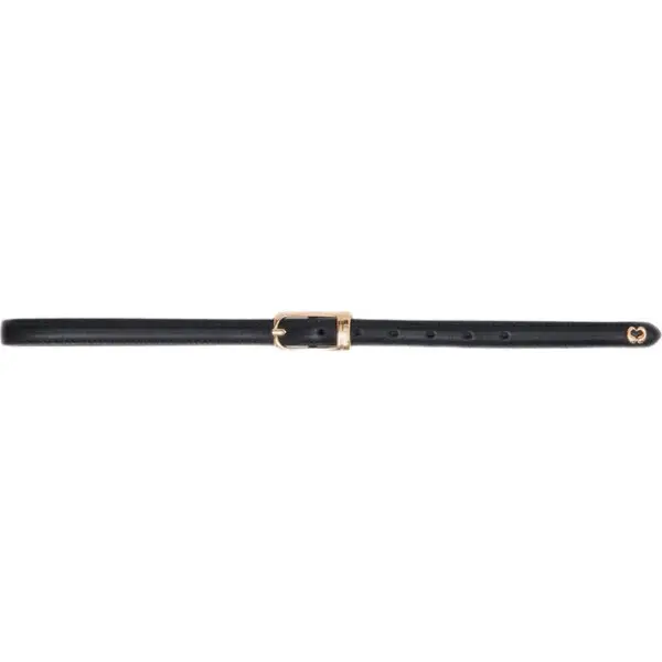 Maje Slim Leather Belt