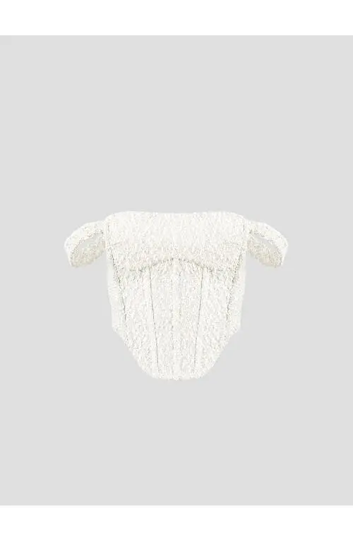 Manière De Voir Bonnie Boucle Bardot Corset Top