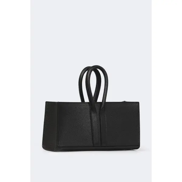 MESCH Mini Sally Leather Tote - Black
