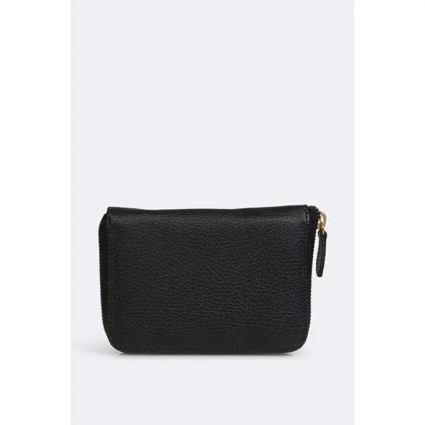 MESCH Compact Zip Wallet - Black