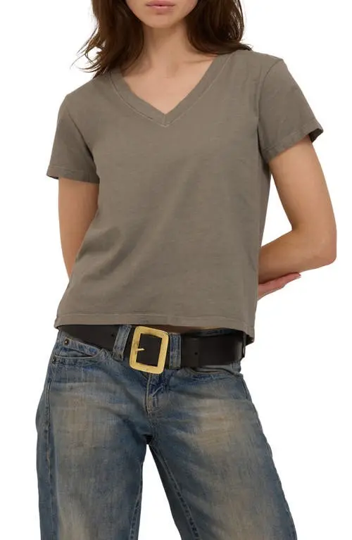 PROJECT SOCIAL T V-neck T-shirt - Slate