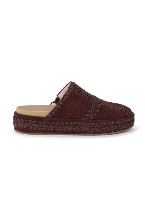 THE SAK Bryn Slip On Clog - Mahogany Patch