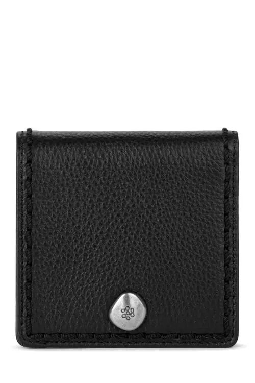 THE SAK Mira Small Leather Wallet - Black
