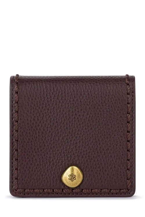 THE SAK Mira Small Leather Wallet - Mahogany