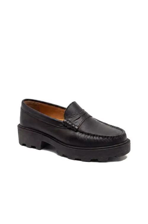 MENINA STEP Lola Loafer - Black