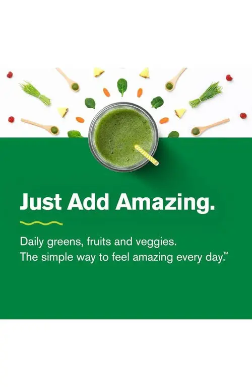 AMAZING GRASS Greens Trio Organic Superfood Powder Supplement