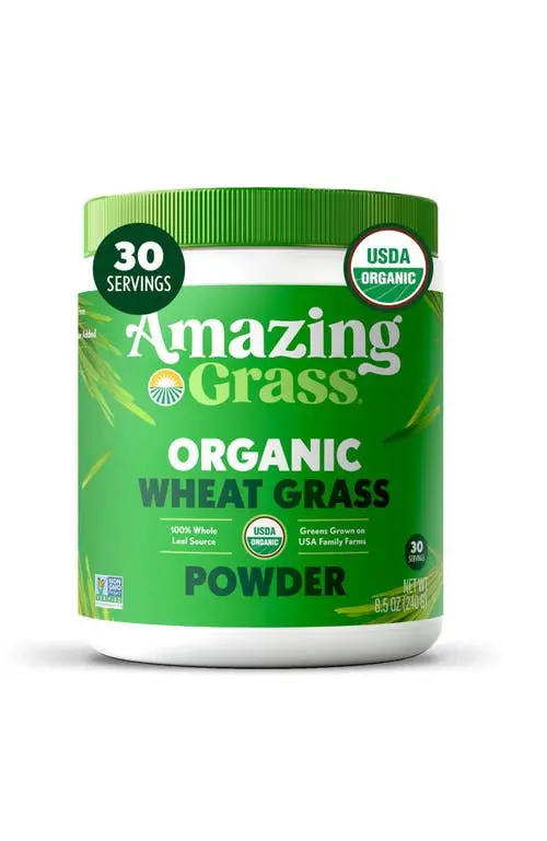 AMAZING GRASS Organic Wheat Grass Powder Nutritional Supplement