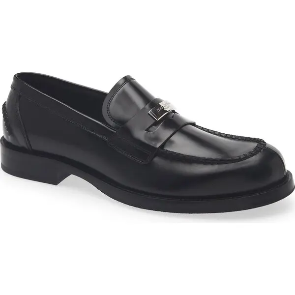 Dolce & Gabbana Leather Loafer - Nero