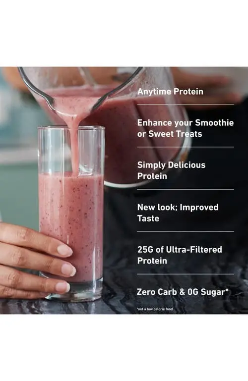 ISOPURE Zero Carb High Protein Powder Strawberries And Cream