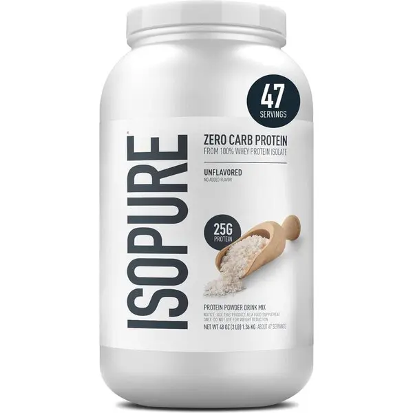 ISOPURE Zero Carb High Protein Whey Isolate Powder - None