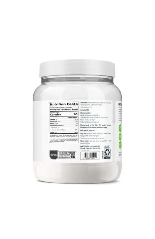 ISOPURE Clear Low Carb Whey Protein Isolate Mango Lime Powder
