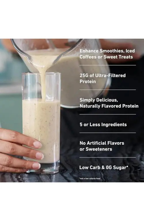 ISOPURE Low Carb Pure Whey Isolate Protein Powder Vanilla Bean