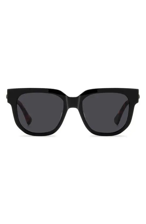 Kurt Geiger 54mm Square Sunglasses - Black/grey