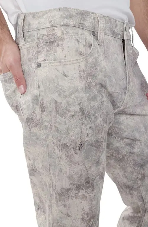 SILVER JEANS CO. Zac Distressed Relaxed Straight Leg Jeans