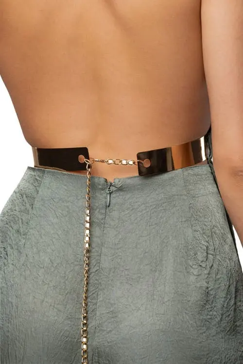 JLUXLABEL Sundown Open Back Top