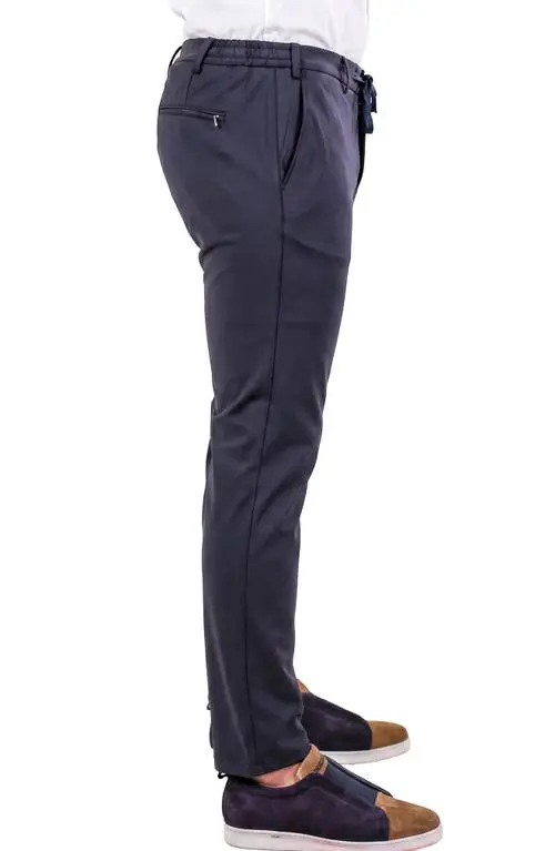 MACEOO Stretch Drawstring Waist Trouser Pants