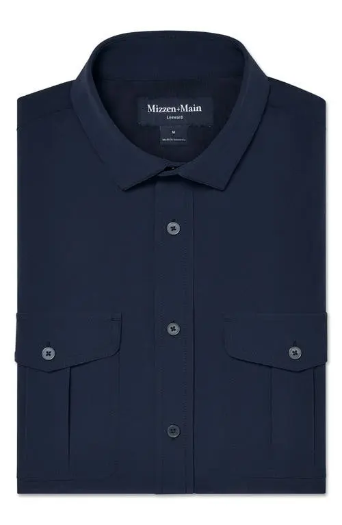 Mizzen+main Leeward Tailgate Performance Short Sleeve Button Up Shirt