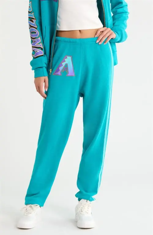 Aviator Nation Arizona Diamondbacks Logo Joggers - Teal