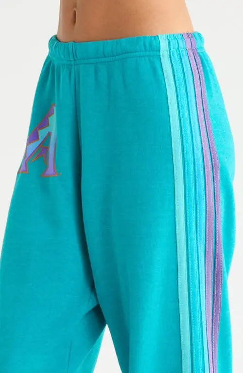 Aviator Nation Arizona Diamondbacks Logo Joggers - Teal