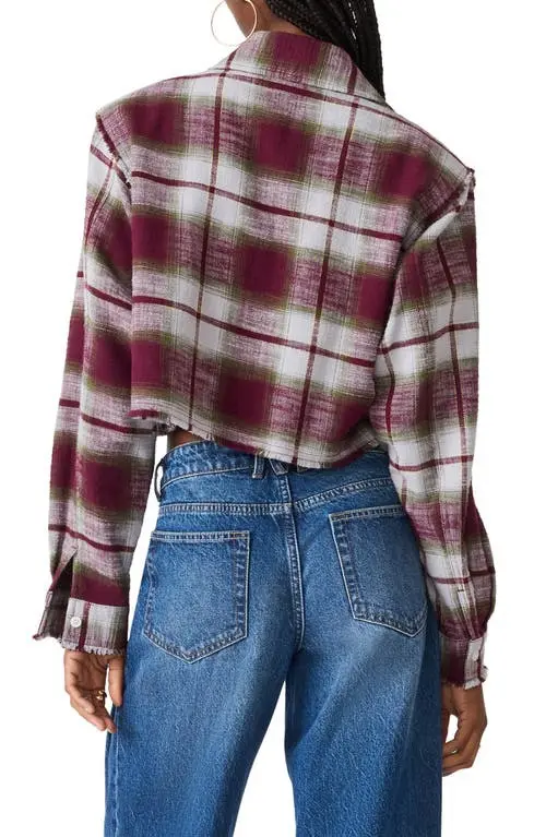 Steve Madden Marlow Plaid Shirt