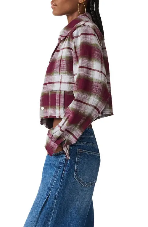 Steve Madden Marlow Plaid Shirt