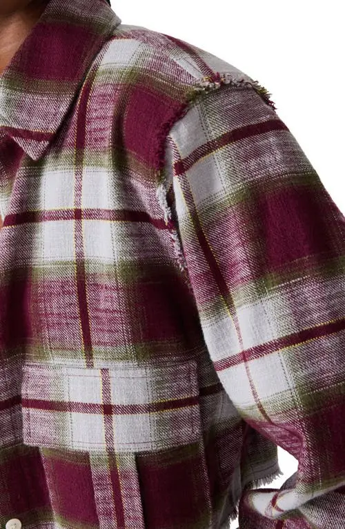 Steve Madden Marlow Plaid Shirt