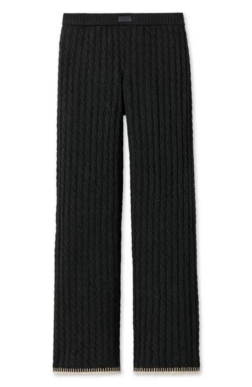 UGG Rylynn Cable Knit Straight Leg Pants