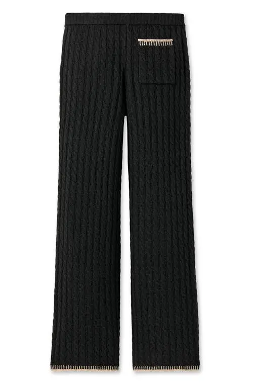 UGG Rylynn Cable Knit Straight Leg Pants