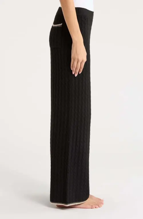 UGG Cable Knit Pants - Black