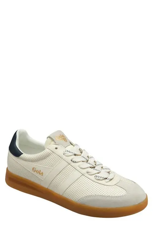 Gola Cyclone Leather 76 Sneaker - Off White/navy/gum