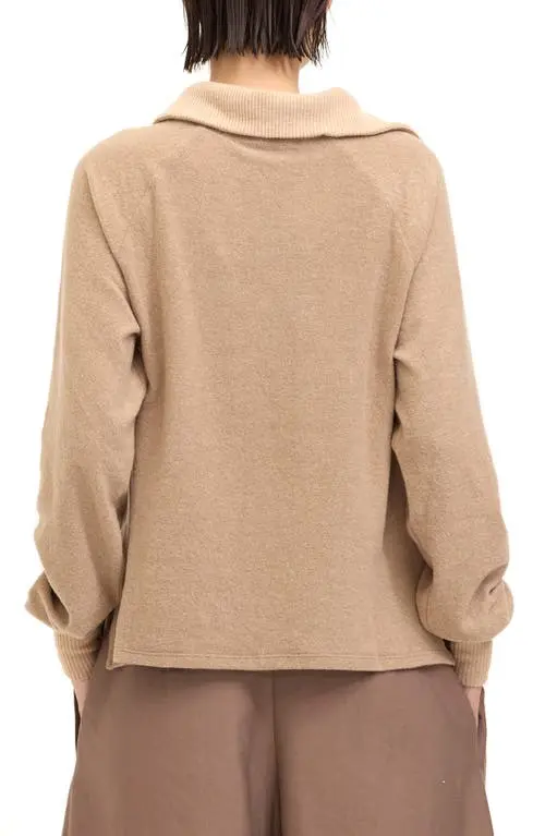 PROJECT SOCIAL T Slow Morning Pullover - Camel