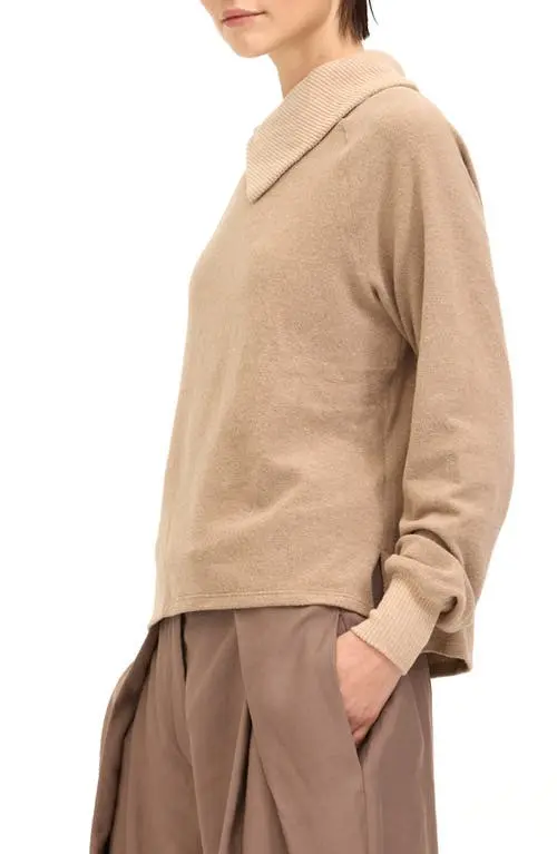 PROJECT SOCIAL T Slow Morning Pullover - Camel