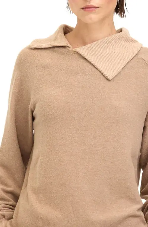 PROJECT SOCIAL T Slow Morning Pullover - Camel