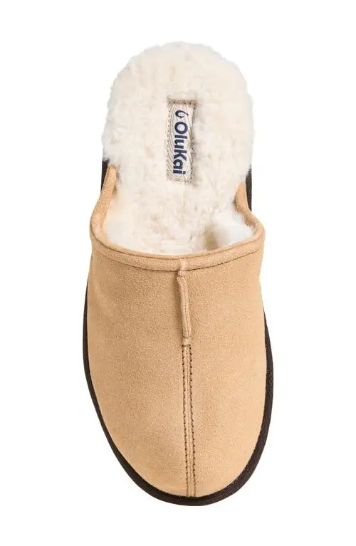 Olukai Ku Ono Slipper - Tan/dk Java