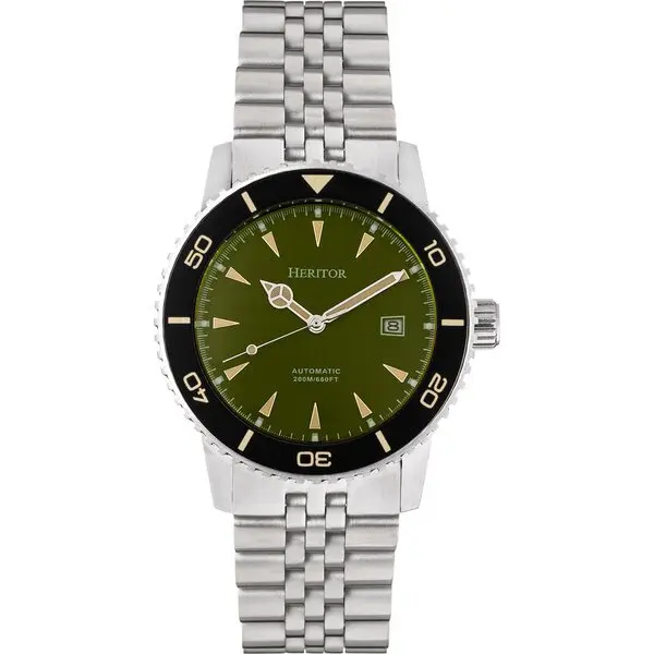 HERITOR AUTOMATIC Hurst Diver Automatic Watch - Green