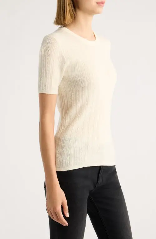 Rag & Bone Rhodes Crewneck Sweater - White