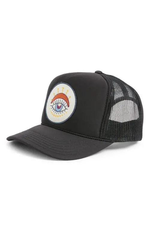 FRIDAY FEELIN’ Third Eye Trucker Hat - Black
