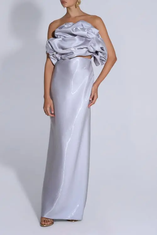 L'IDEE Sade Strapless Sculptural Top