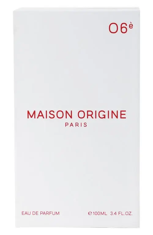 MAISON ORIGINE PARIS 06è Eau De Parfum