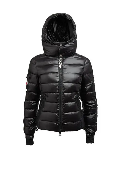 JACK1T Quilted Hooded Puffer Jacket