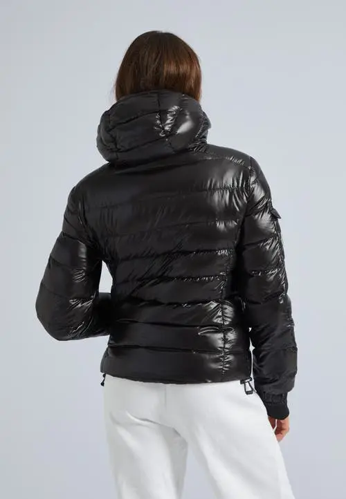 JACK1T Quilted Hooded Puffer Jacket