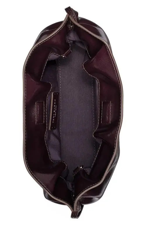 Tory Burch Ella Distressed Drawstring Pouch