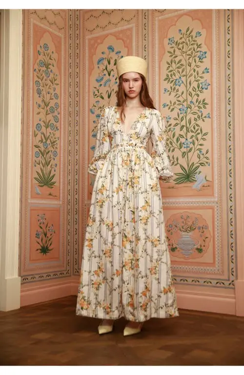 Agua Bendita Frambuesa Valle Maxi Dress