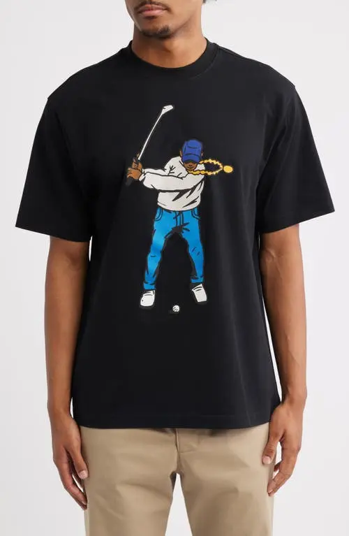 EASTSIDE GOLF Double Sided Swingman Graphic T-shirt - Black