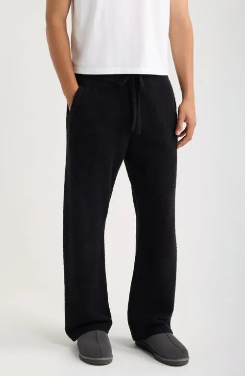 UGG Onwyn Straight Leg Fleece Pants - Black