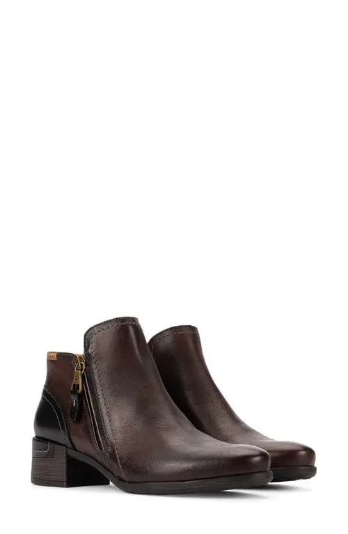 Pikolinos Malaga Bootie - Caoba