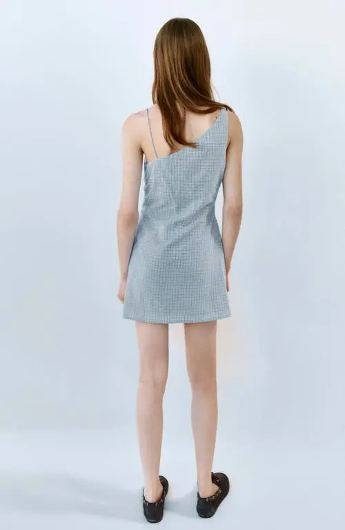 Mango Phoebe One-shoulder Minidress