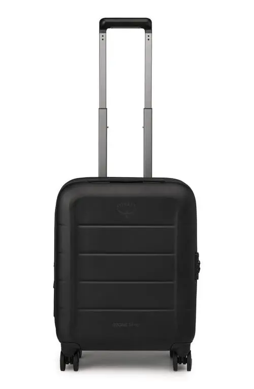 OSPREY Ozone Expandable Hardside Spinner Carry-on Suitcase - Black