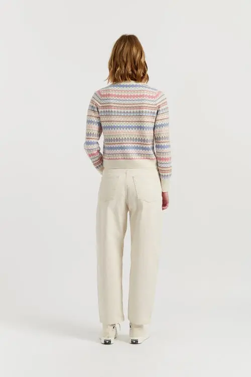 Chinti & Parker Wool-cashmere Winter Fair Isle Pullover Sweater