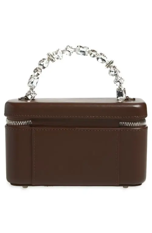 L’ALINGI L'alingi Taliya Crystal Handle Vanity Case Bag